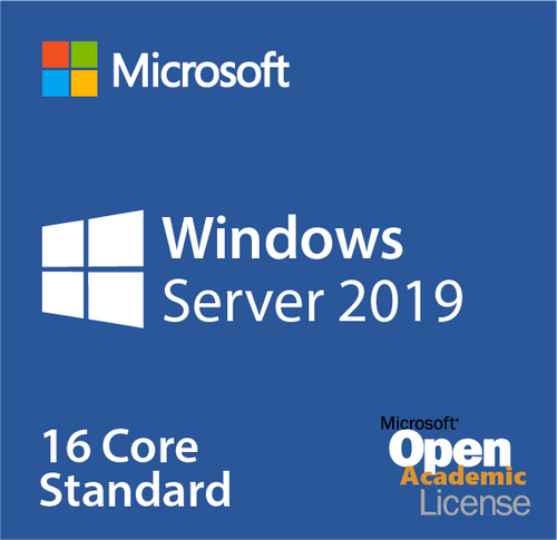 Microsoft Windows Server Standard 2019 16-Cores Open Academic